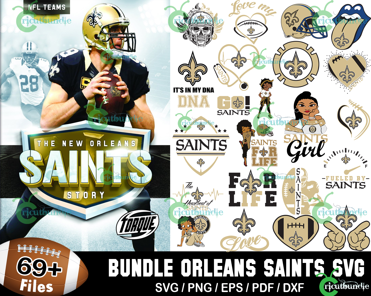 69+ New Orleans Saints Football Svg Bundle - free svg files for cricut