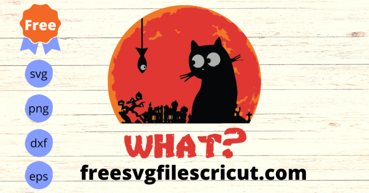 Black Cat Svg Free - free svg files for cricut