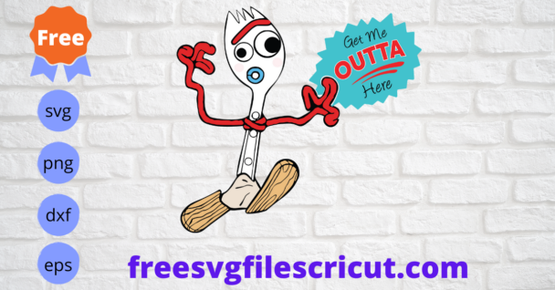 Free Forky get me outta here Svg, Free Toy Story SVG, Free Forky Svg ...