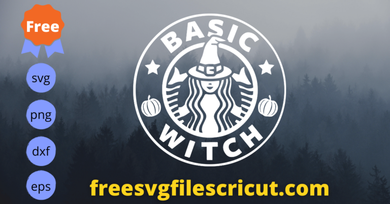 Free Basic Witch White SVG, Free Halloween SVG, Free Silhouette Cameo ...