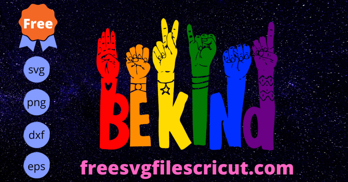 Free Be Kind Svg, Free Love Is Love Svg, Free Lgbt Svg - free svg files ...