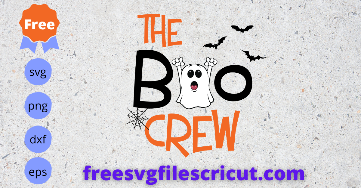Free Boo Spooky Svg, Free Halloween Svg, Free Ghost Svg - free svg ...