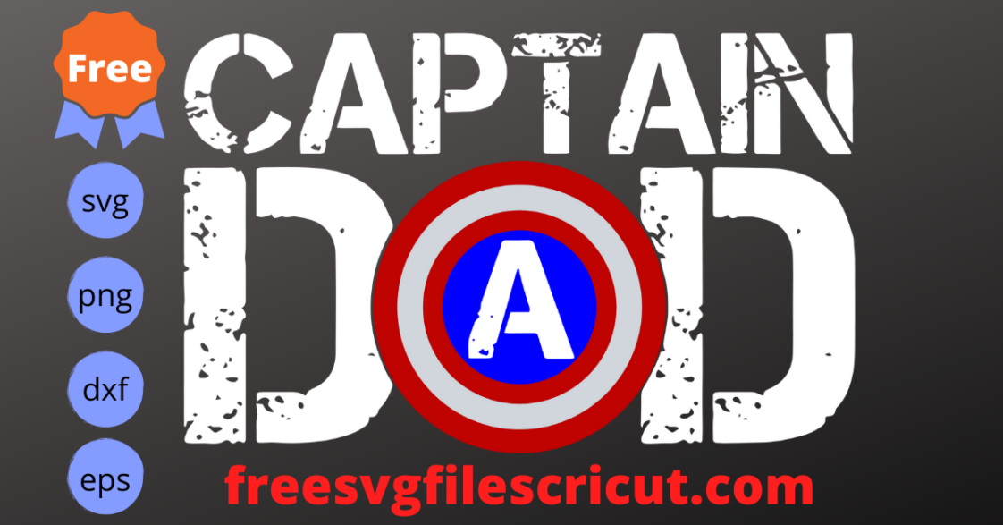 Free Captain Dad Svg, Free Super Dad Svg, Free Superhero Dad Svg - free ...