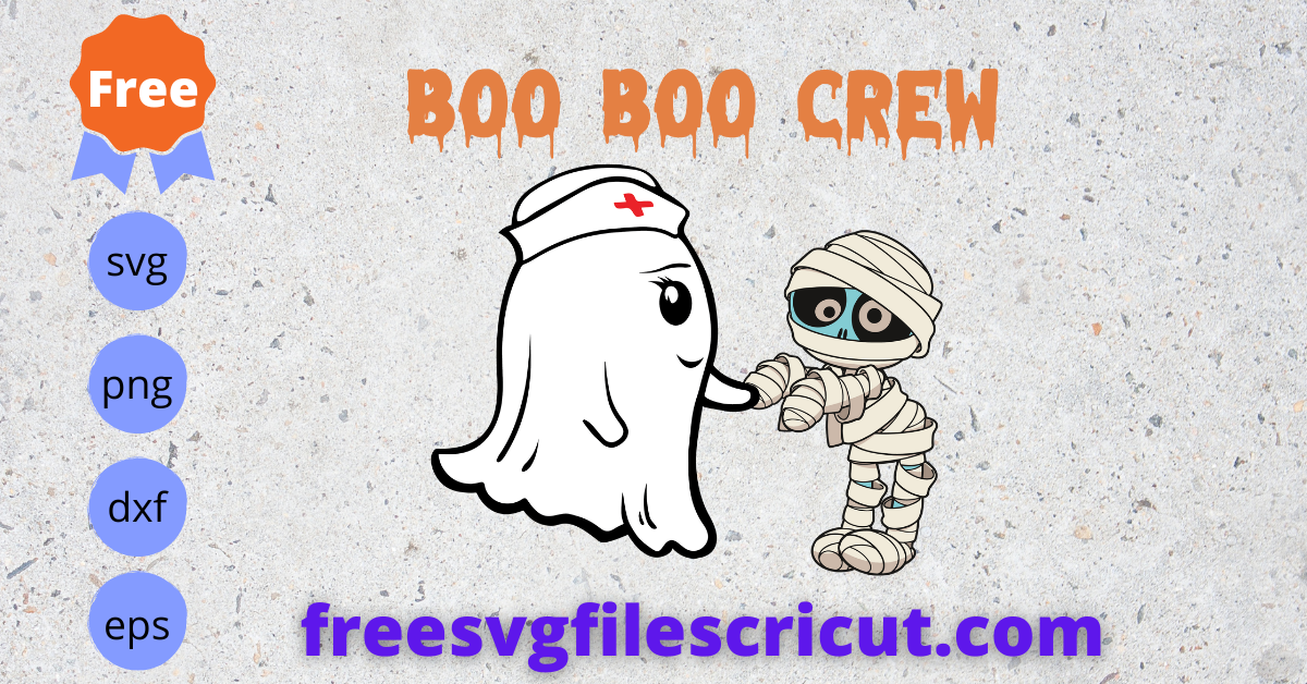 Free Ghost Doctor SVG, Free Halloween SVG, Free Boo Crew SVG - free svg ...