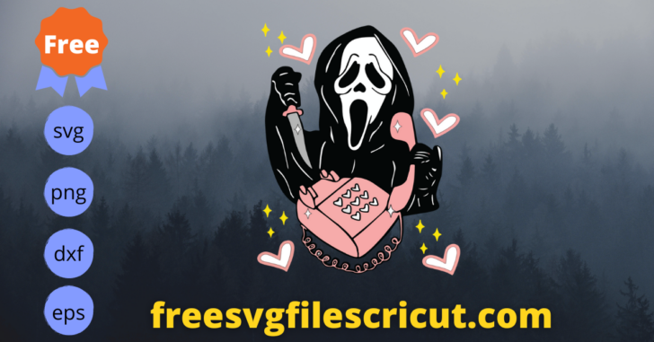 Free Ghostface Calling Halloween SVG, Free Ghost SVG, Free Scream ...