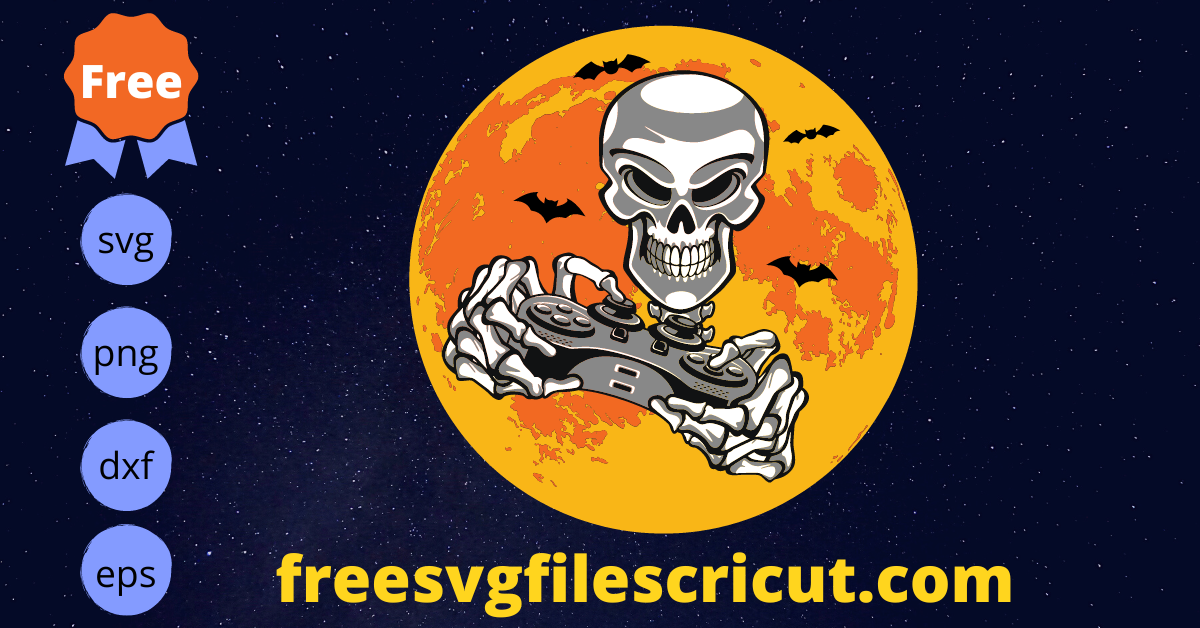 Free Halloween Gamer Svg, Free Spooky Svg, Free Trick Or Treat Svg ...
