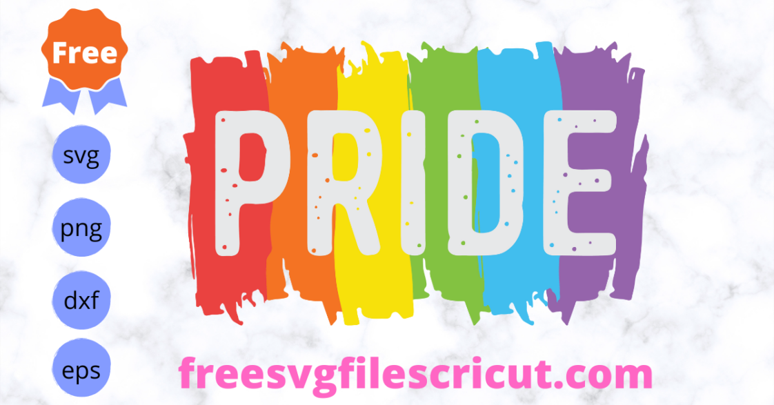 Free Pride Svg, Free Lgbt Svg, Free Lgbt Flag Svg - free svg files for ...