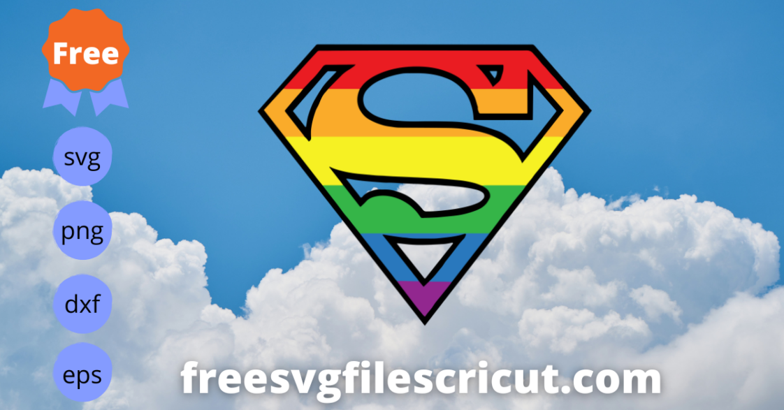 Free Super Gay Rainbow Svg, Free LGBT Flag Svg, Free Gay Pride Svg ...