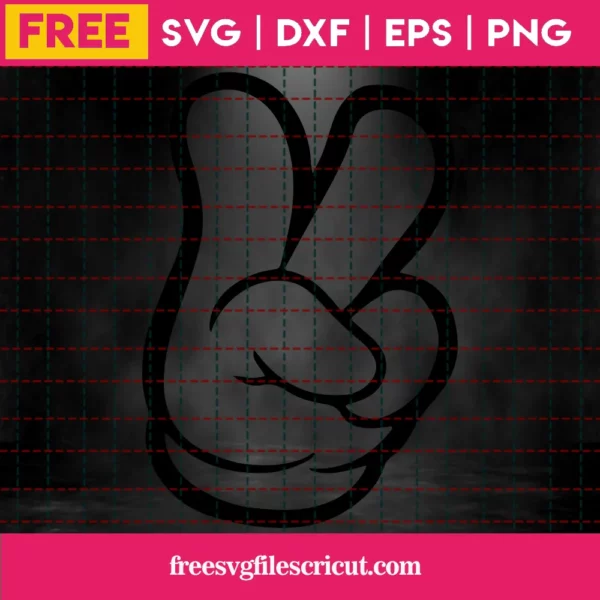 Disney Mickey Hand Svg Free - free svg files for cricut