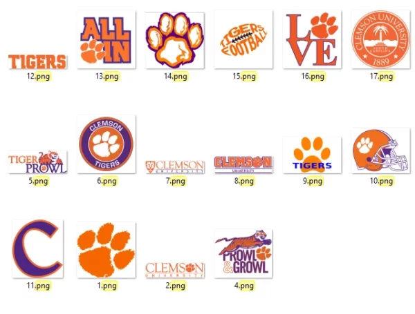 16+ Clemson Tigers Svg Bundle - free svg files for cricut