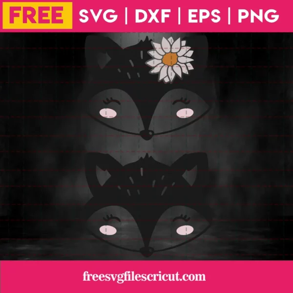 Free Fox Faces Svg - free svg files for cricut