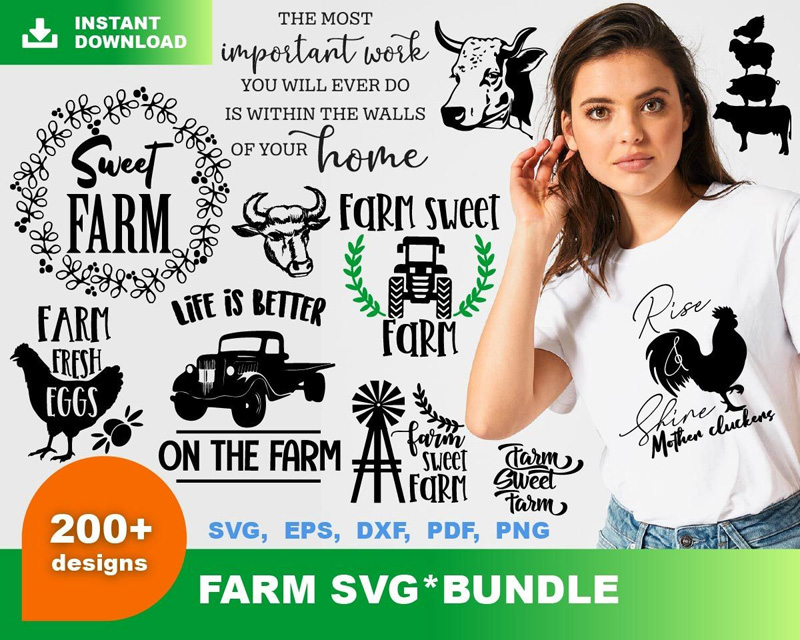 200+ Bundle Farm Svg - free svg files for cricut