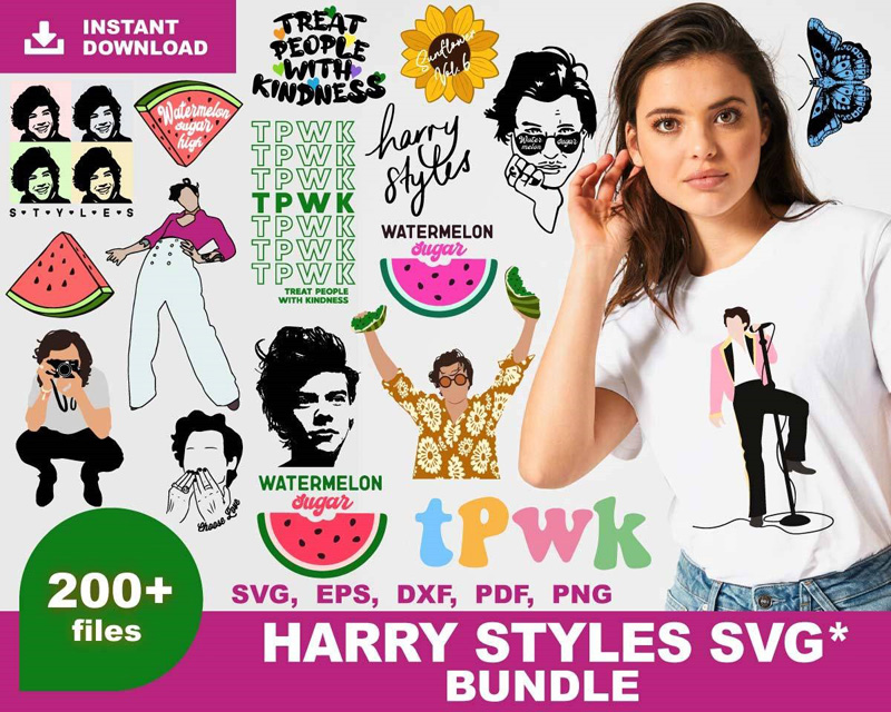 200+ Harry Styles SVG Bundle - free svg files for cricut