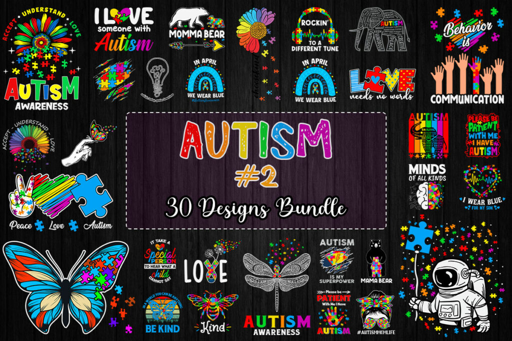30 Designs Autism Svg - free svg files for cricut