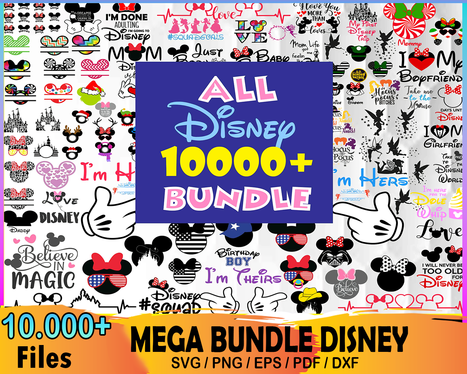 10000+ Disney Svg Bundle - free svg files for cricut