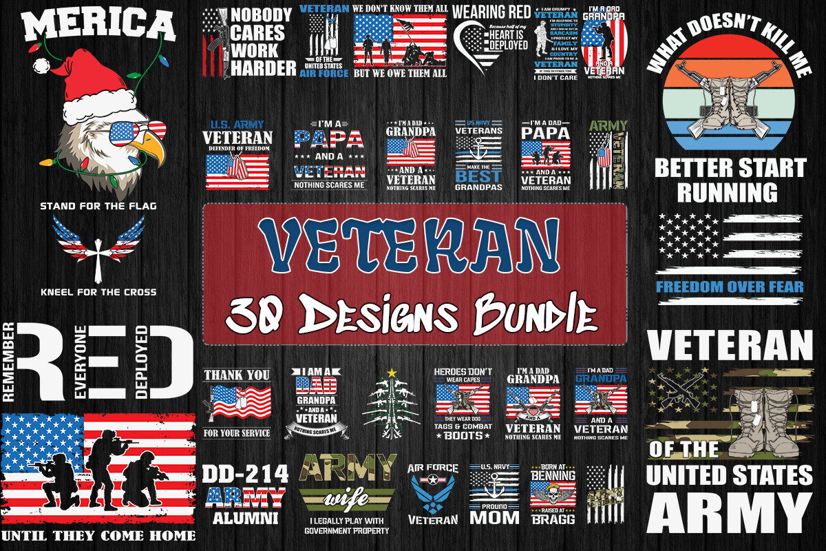 30 Designs Veteran Svg - free svg files for cricut