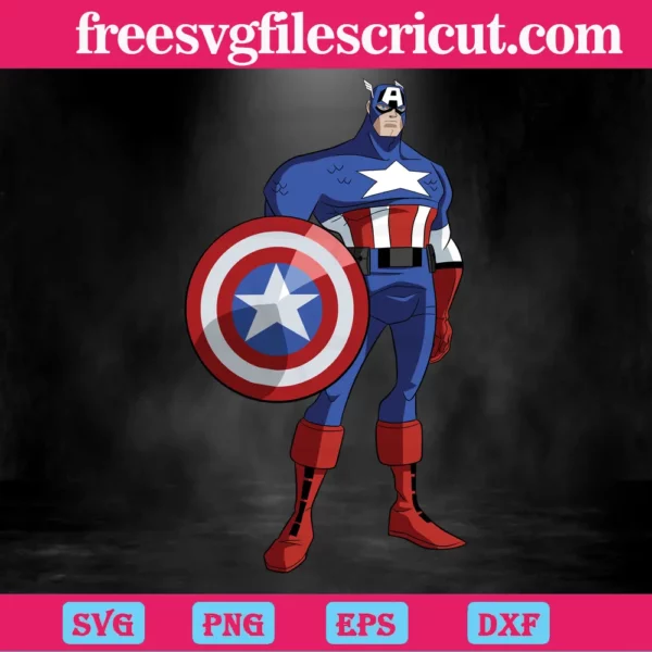 Captain America Svg - free svg files for cricut