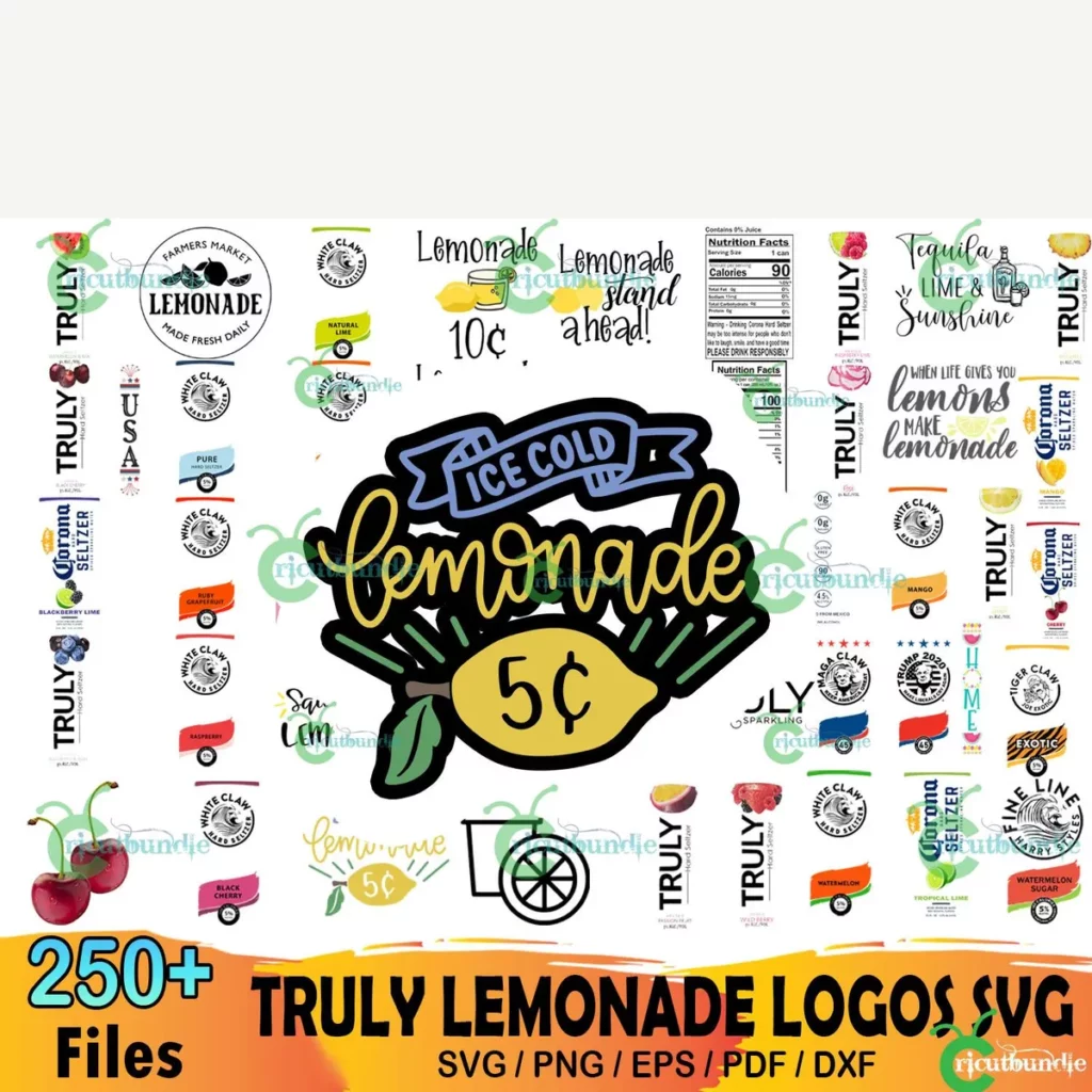 250+ Truly Lemonade Bundle Svg - free svg files for cricut