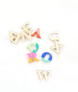 DIY Wood Monogram Keychains - Personalize DIY Keychains with Your Style!