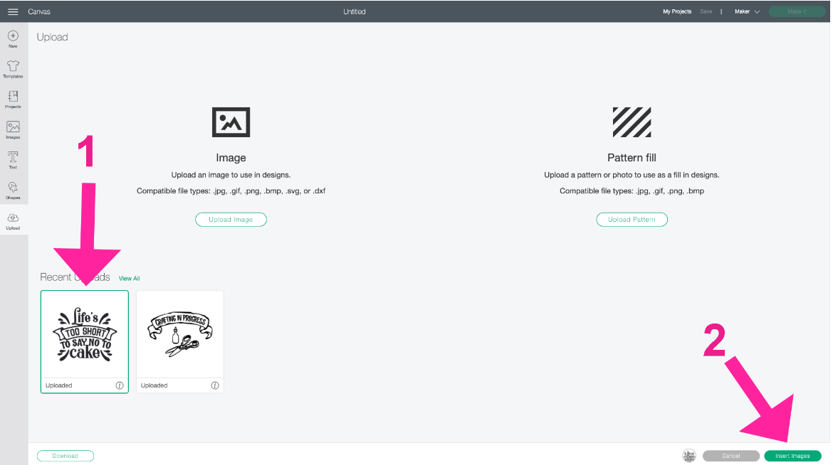 How to Upload a Cut Only SVG File to Cricut Design Space - free svg files for cricut