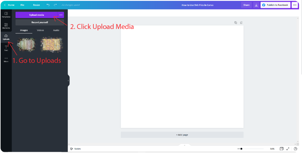 How to use SVG files in Canva - free svg files for cricut