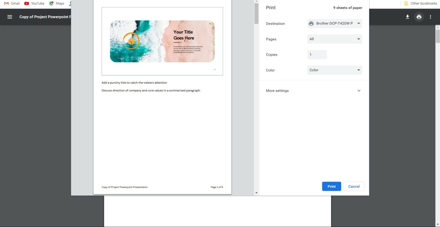 How to Print Notes in a Canva Presentation - free svg files for cricut