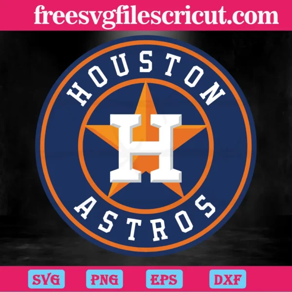 Houston Astros Logo, Svg Png Dxf Eps Digital Files - free svg files for ...