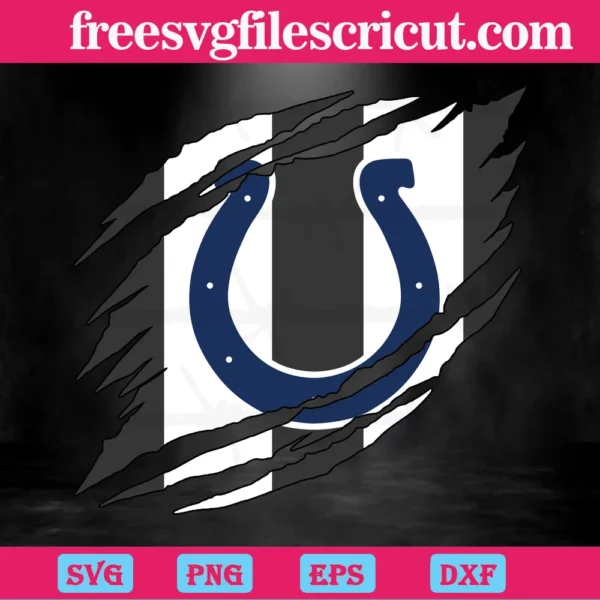 Indianapolis Colts Torn Nfl, Svg Files For Crafting And Diy Projects ...