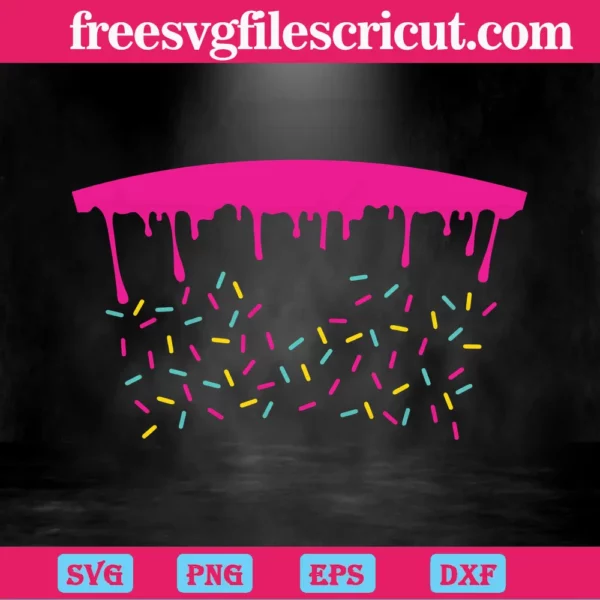 Starbucks Donut Dripping Full Wrap, Scalable Vector Graphics - free svg ...