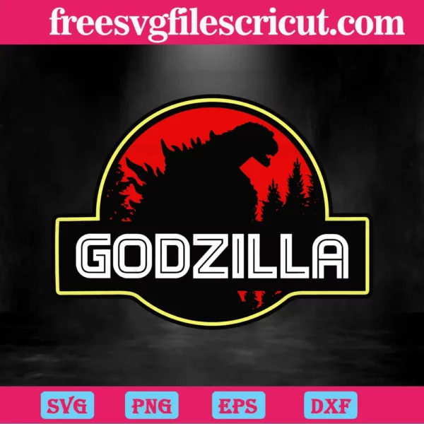 Godzilla Logo, Cutting File Svg - free svg files for cricut