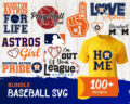 1400 Files MLB logo svg bundle - free svg files for cricut