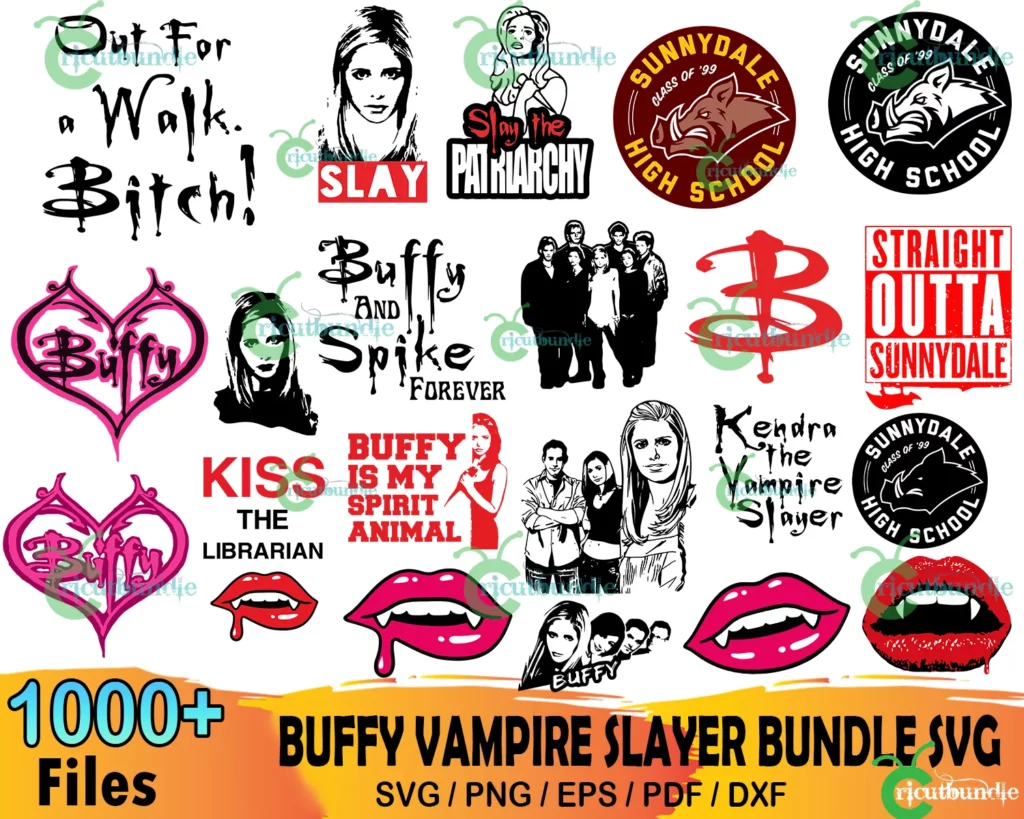 1000+ Buffy Vampire Slayer Bundle Svg - free svg files for cricut