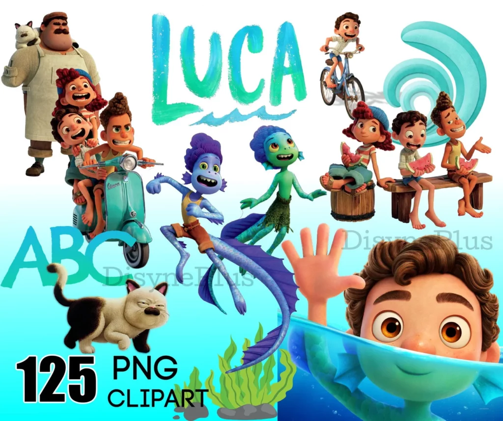125 Bundle Luca Png - free svg files for cricut
