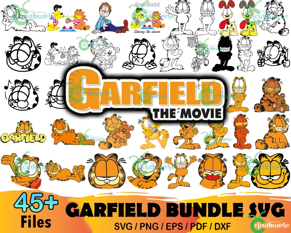 45+ Garfield Bundle Svg - free svg files for cricut