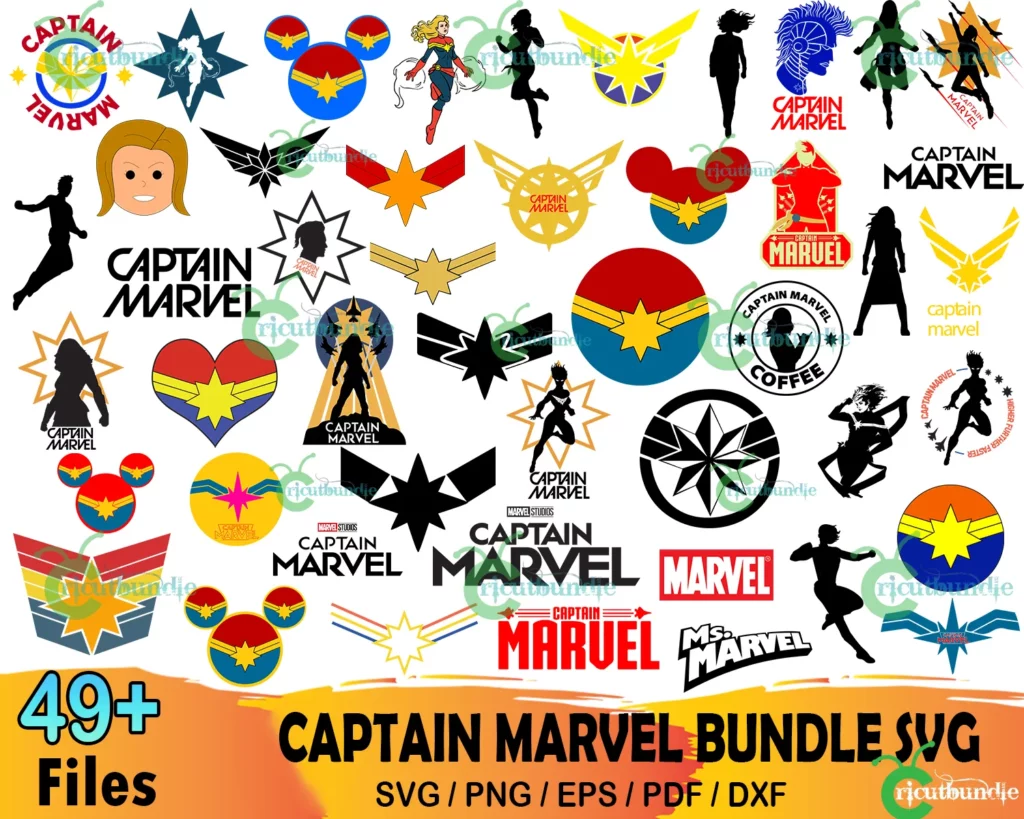 49+ Captain Marvel Svg Bundle - free svg files for cricut