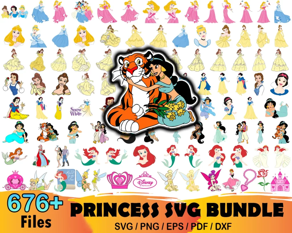 676+ Princess Svg Bundle - free svg files for cricut