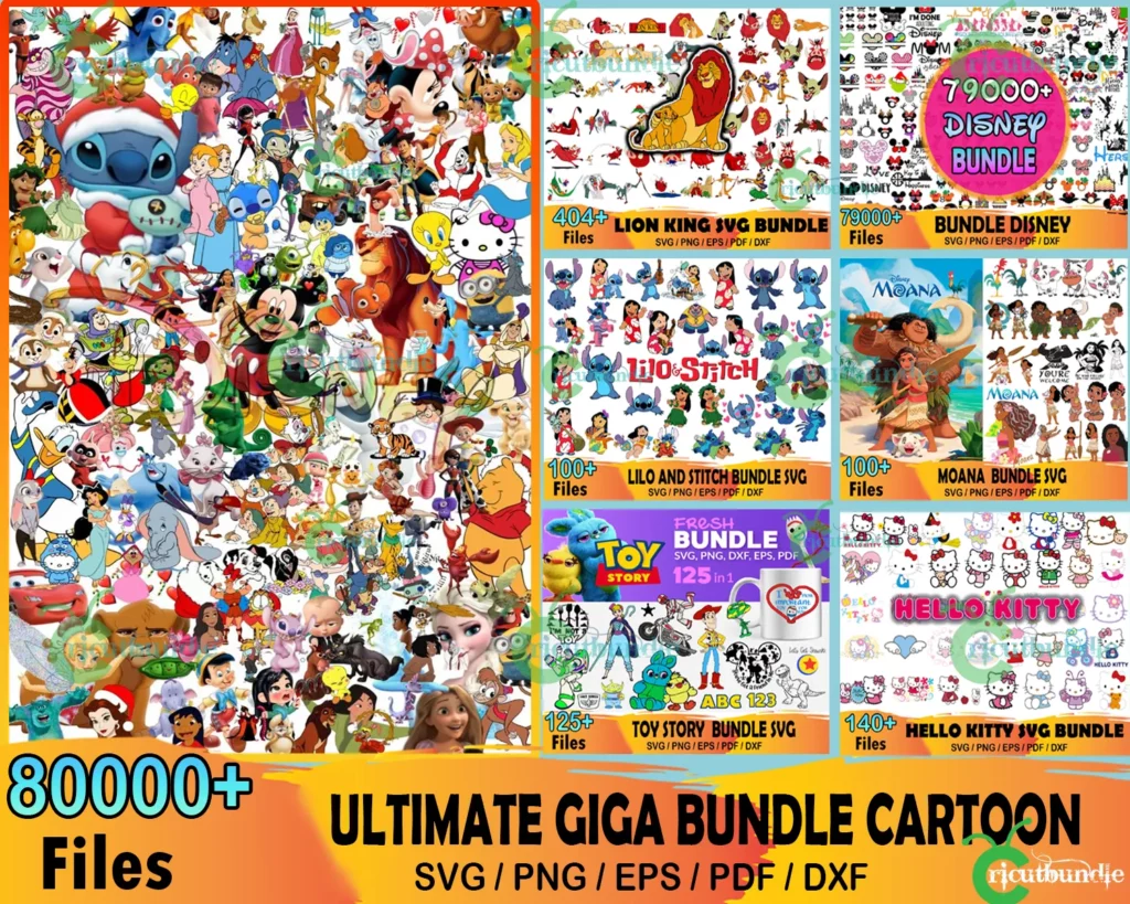 80000+ Disney Svg Bundle - free svg files for cricut
