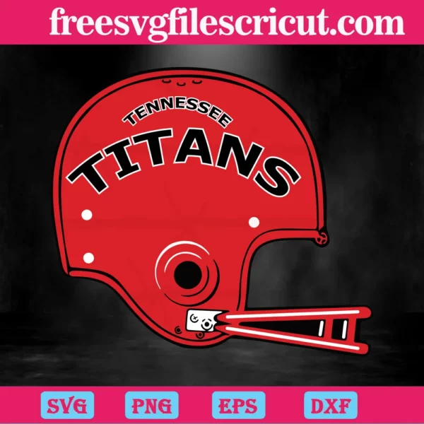 Tennessee Titans Football Helmet, Svg Png Dxf Eps Digital Download ...
