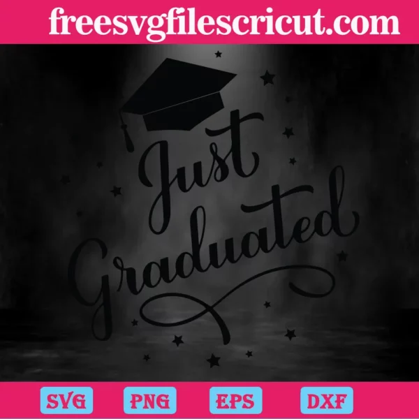 Just Graduated Graduation Clipart, Scalable Vector Graphics - free svg ...