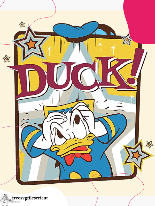 Donald Duck SVG - Free Download now!
